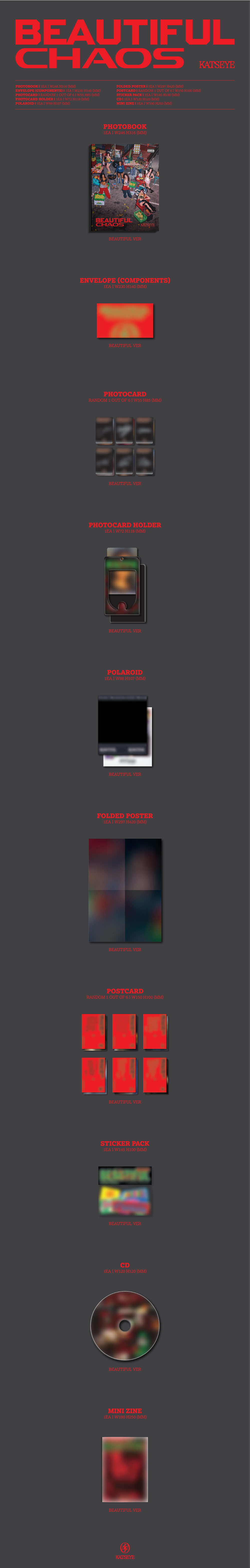 KATSEYE - BEAUTIFUL CHAOS - Mini Album Vol.2 > TAIYOU